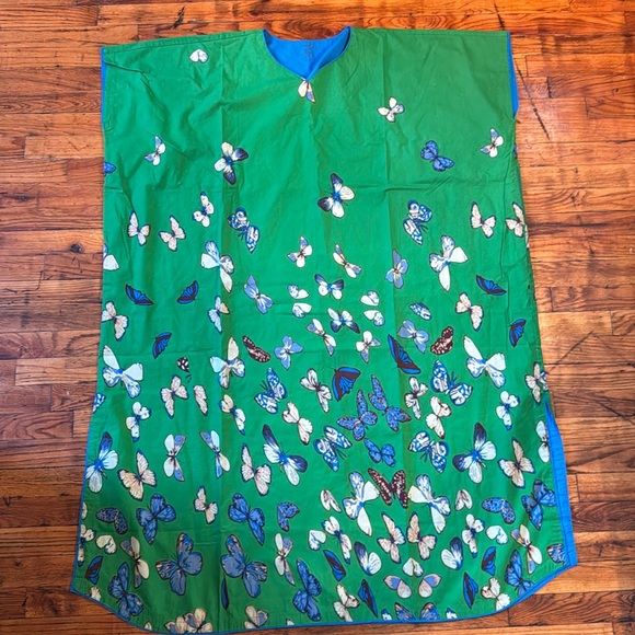 J. Peterman | Dresses | J Peterman Womens 0 Cotton Butterfly Print ...